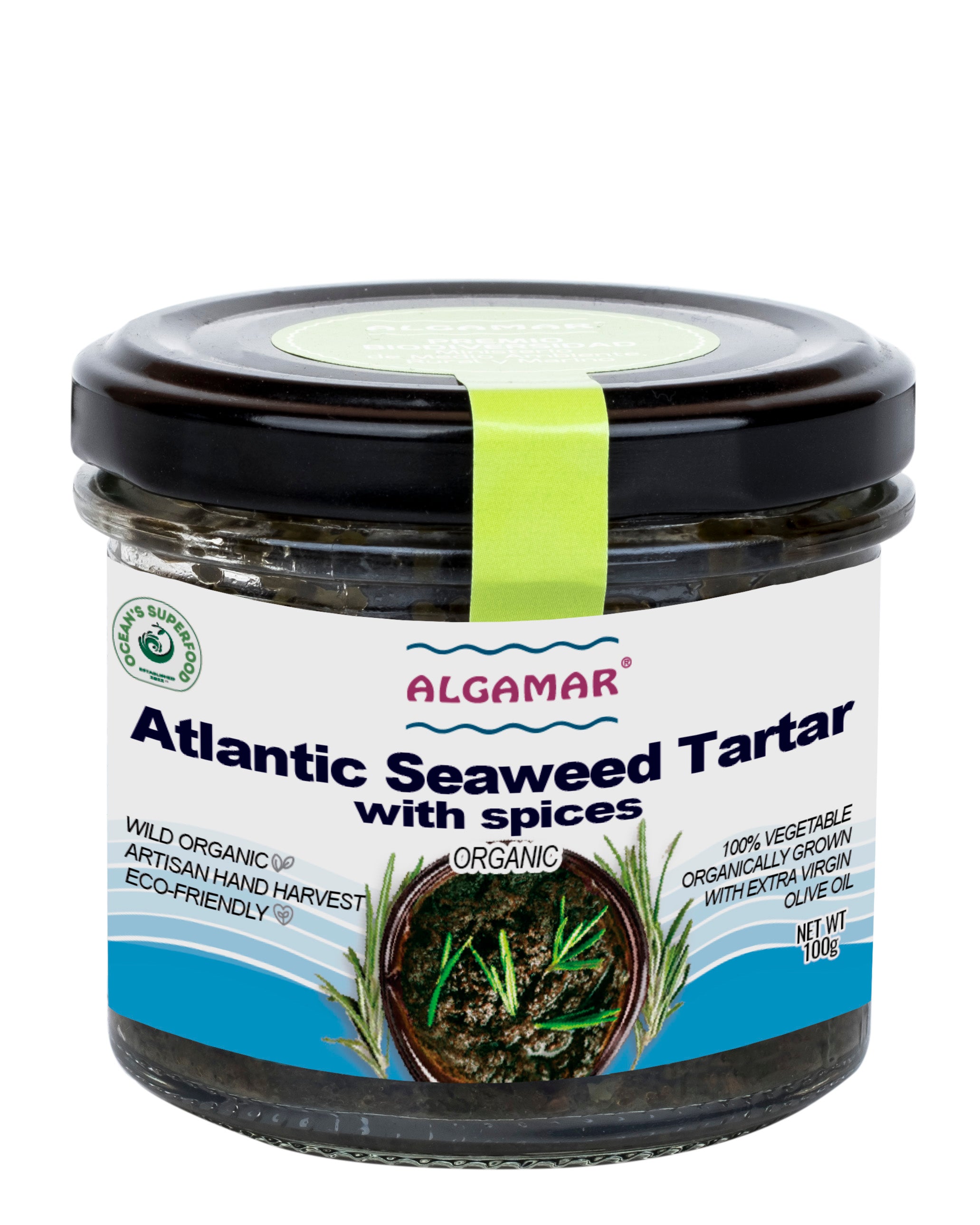 Atlantic Seaweed Tartar with Spices, Organic – Algamar US