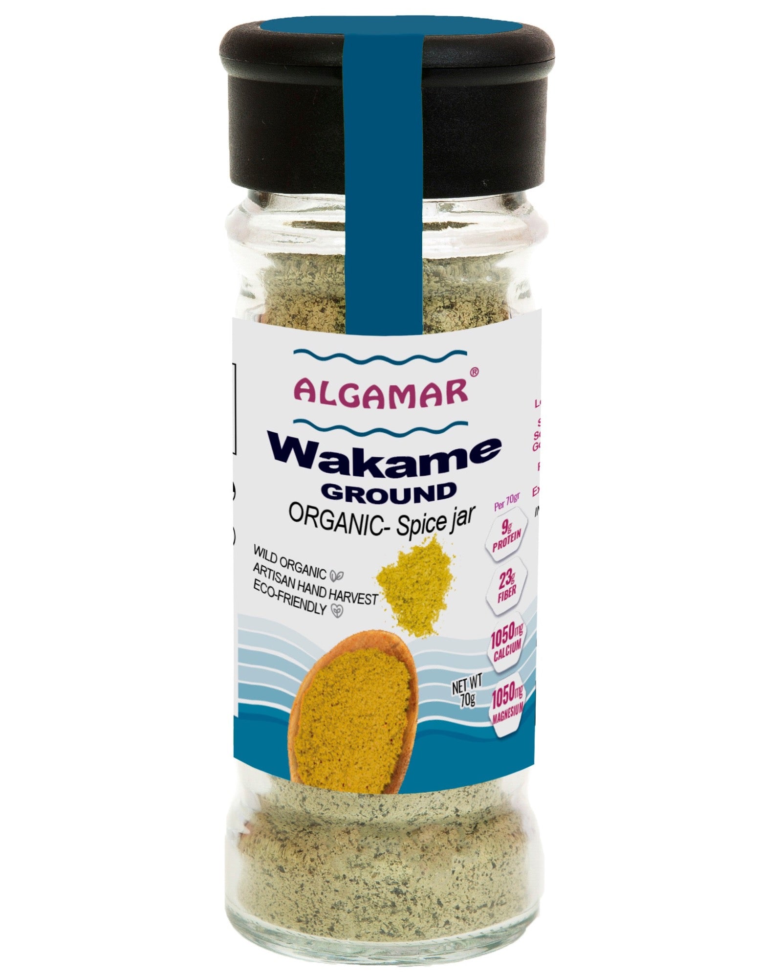 Wakame Seaweed Ground, Organic - Kosher – Algamar US
